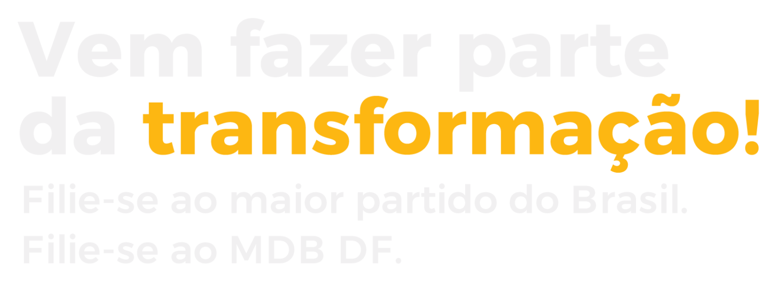 MDB-DF – O MDB-DF (Movimento Democrático Brasileiro – Distrito Federal ...